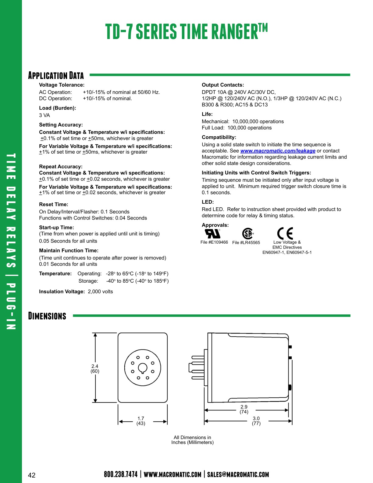 Time Delay Relay Catalog