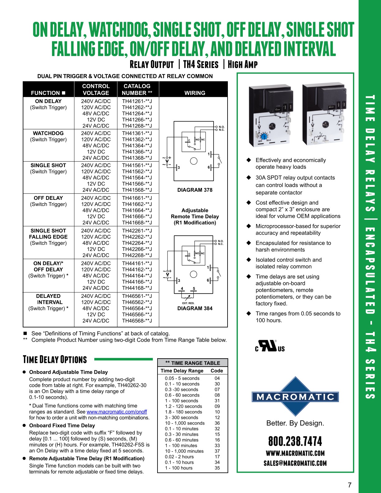 Time Delay Relay Catalog