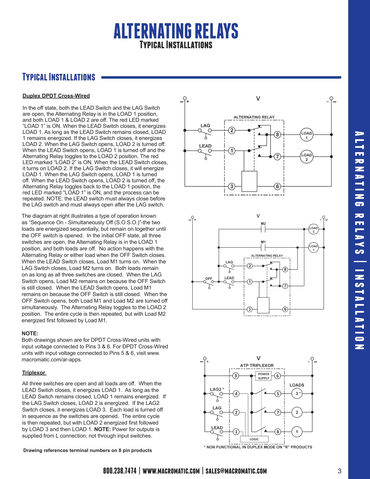 Alternating Relays