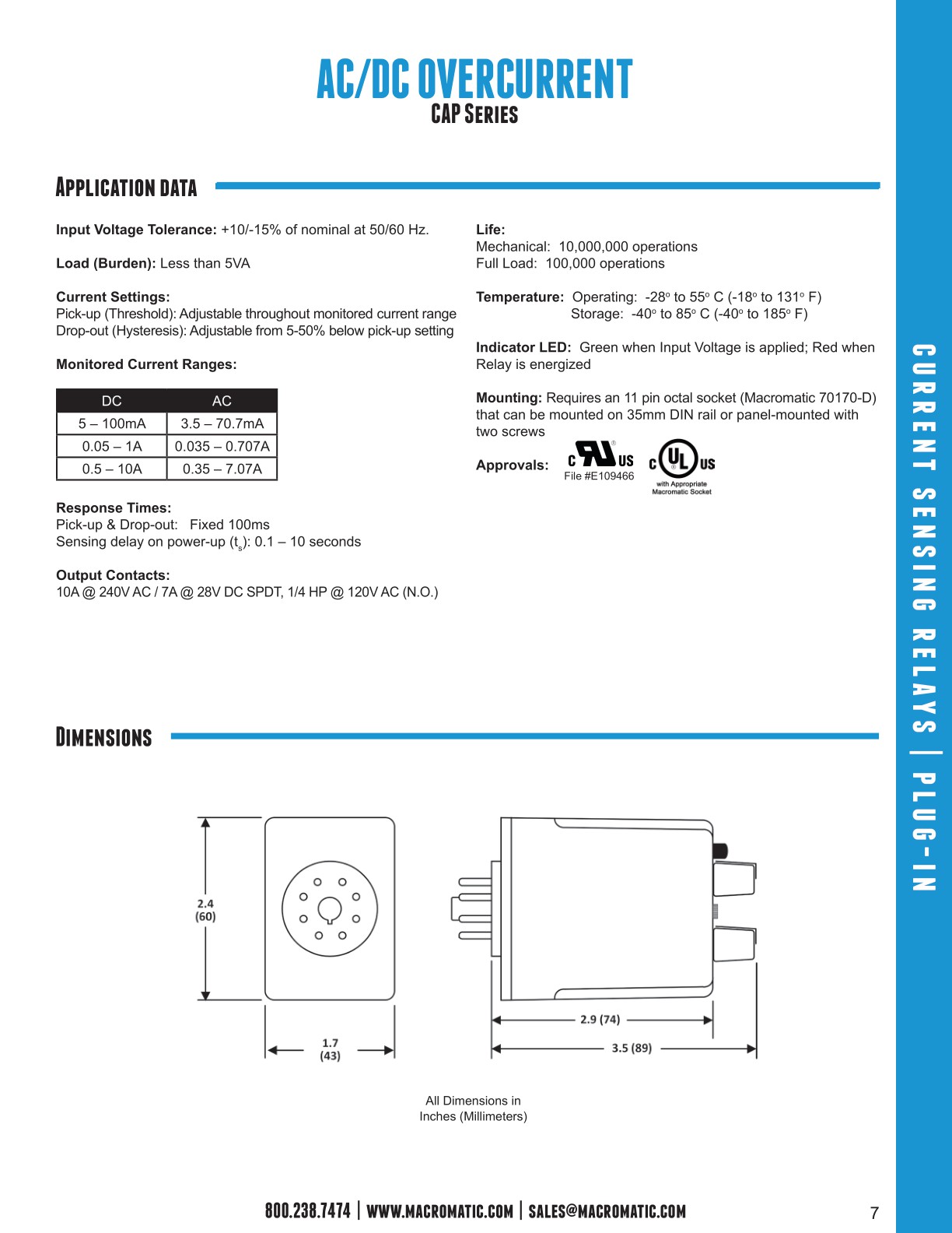 Using Current Transformers With Current Sensing Relays