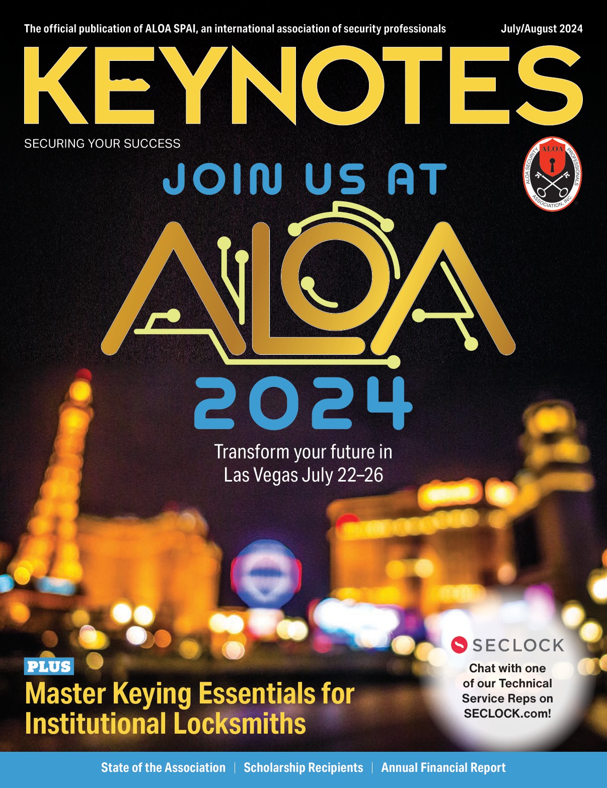 Keynotes July/August 2024