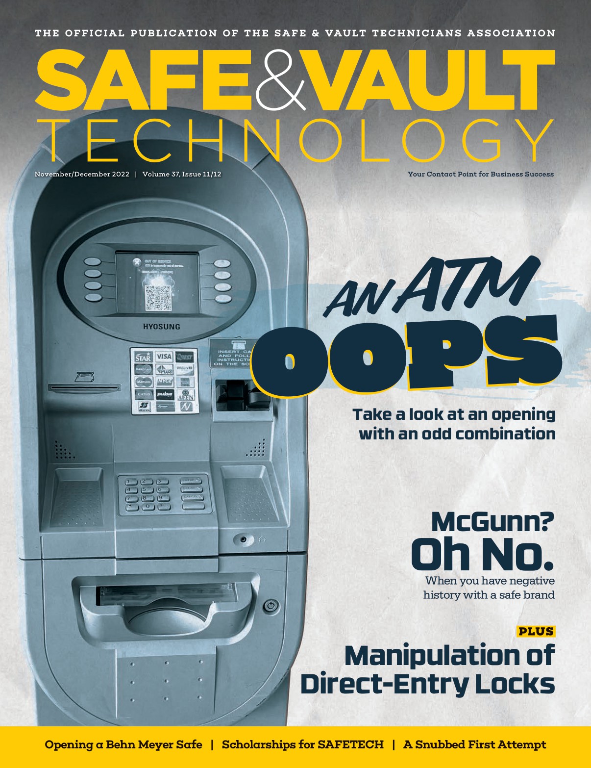 Safe & Vault Technology November/December 2022