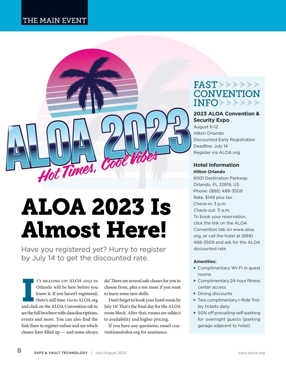 Safe & Vault Technology July/August 2023