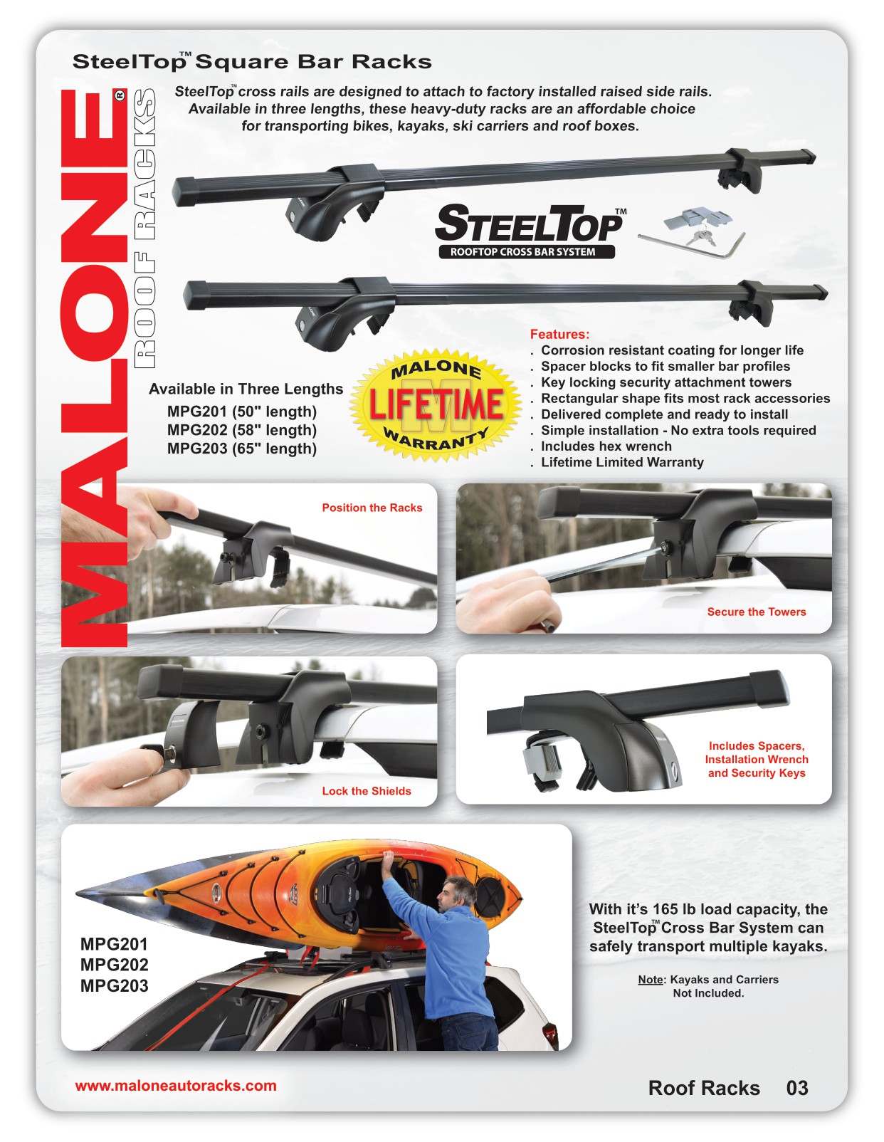 Malone Auto Racks 2025 Catalog