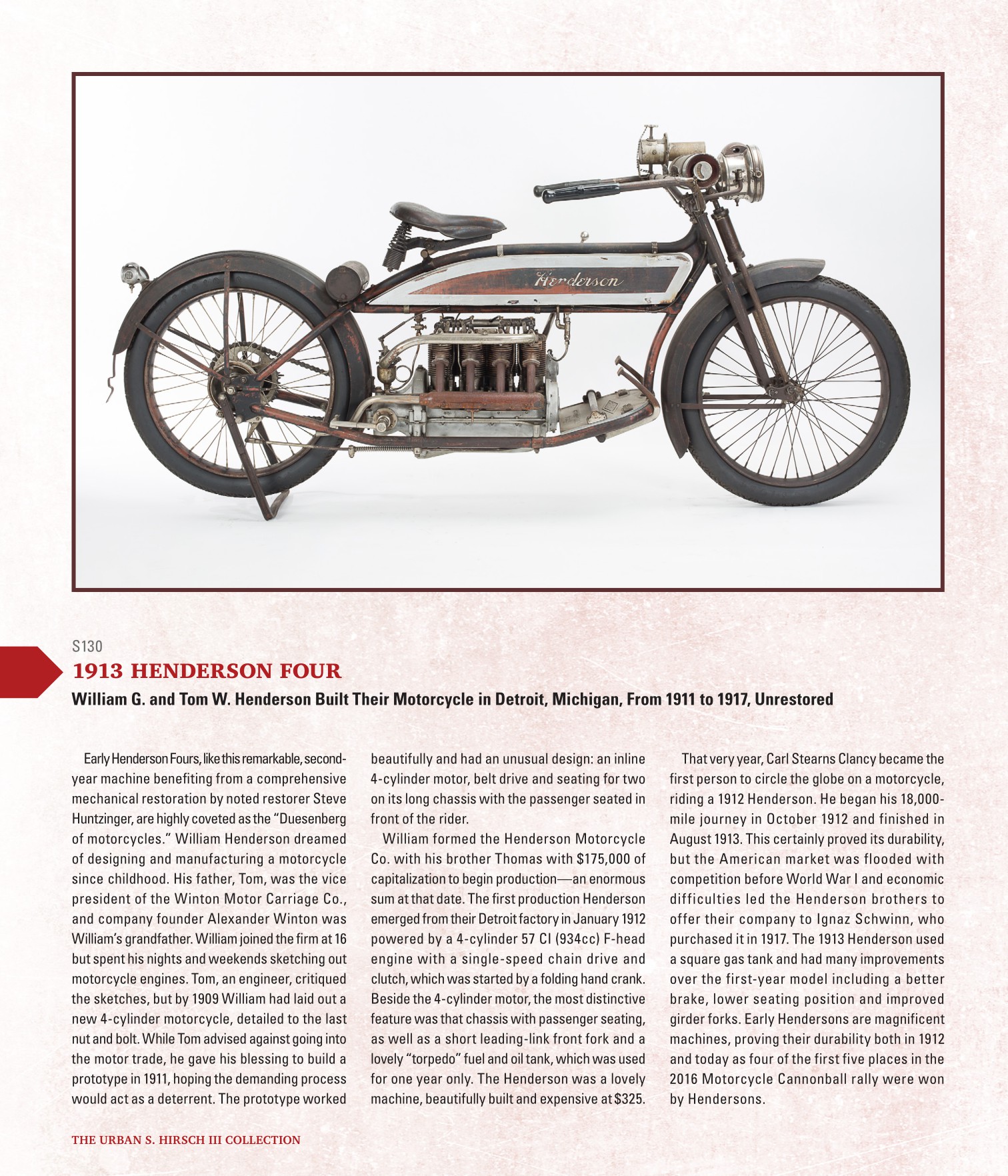 The Urban S. Hirsch III Collection // Las Vegas Motorcycles 2025