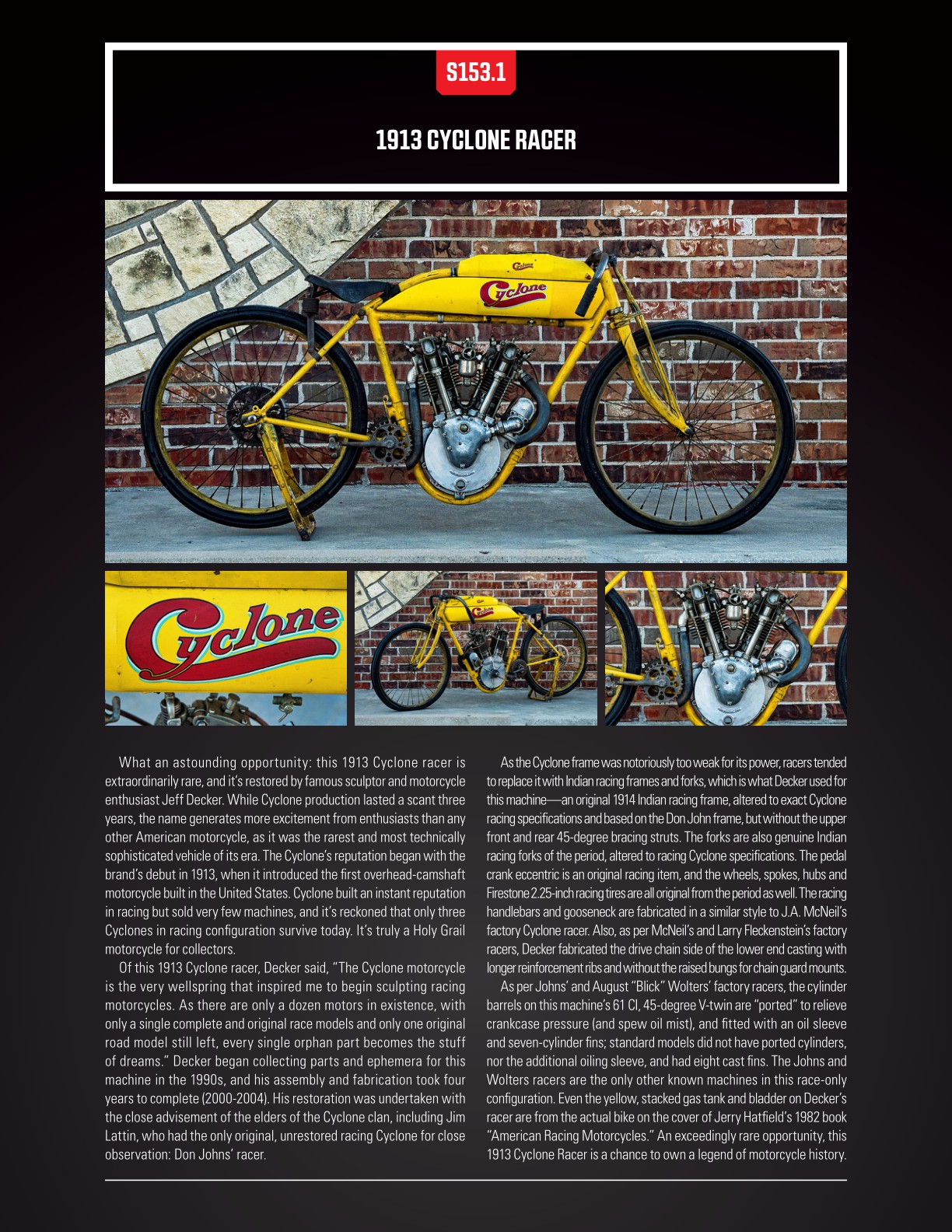 Saturday Digital Catalog // Mecum Las Vegas Motorcycles 2023