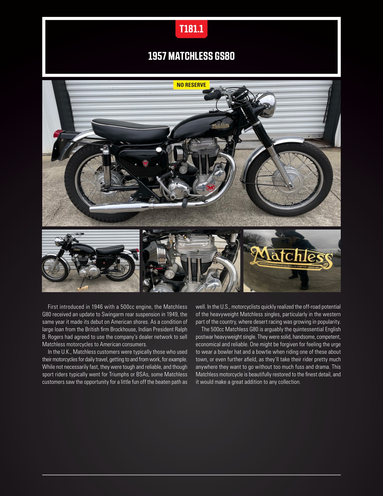 Thursday Digital Catalog // Mecum Las Vegas Motorcycles 2023