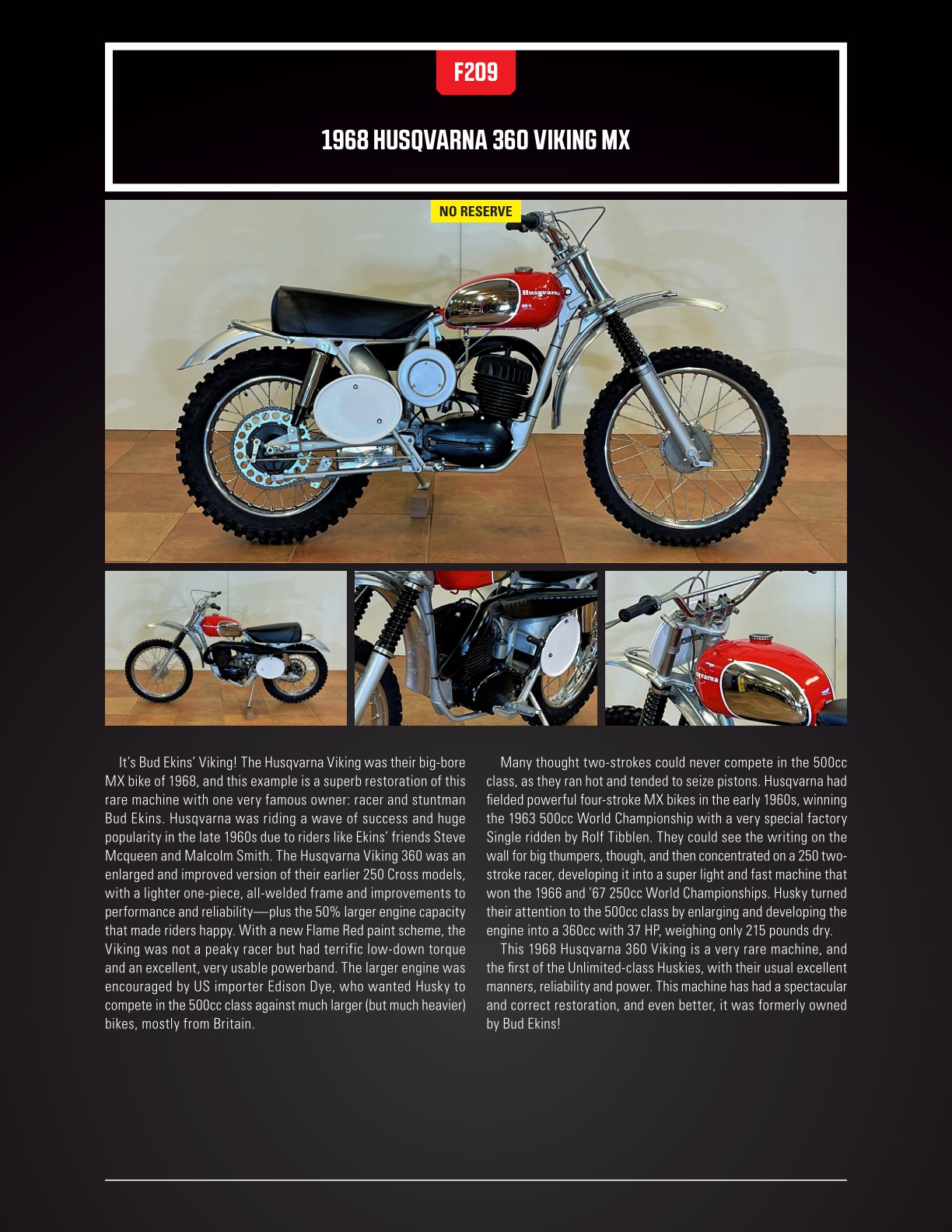 Friday Digital Catalog // Mecum Las Vegas Motorcycles 2023