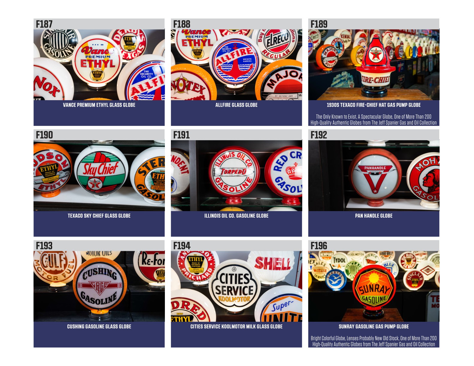 The Jeff Spanier Collection // The World's Largest Road Art Auction