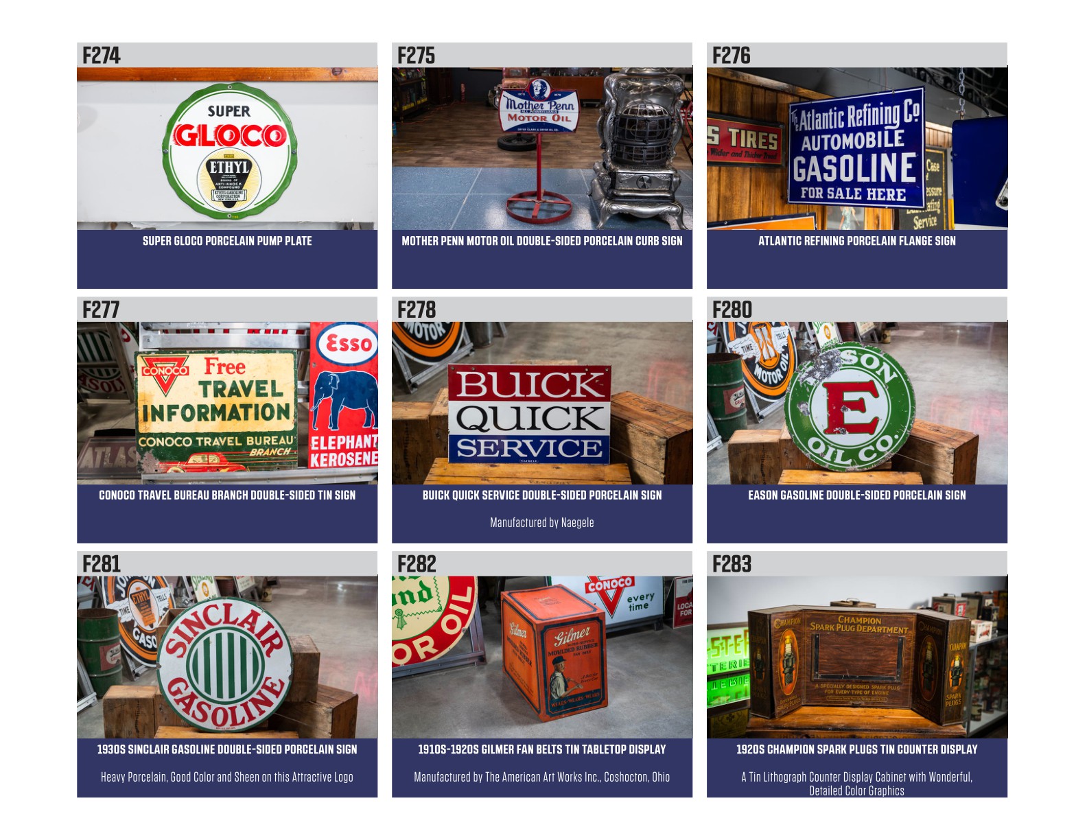 The Jeff Spanier Collection // The World's Largest Road Art Auction