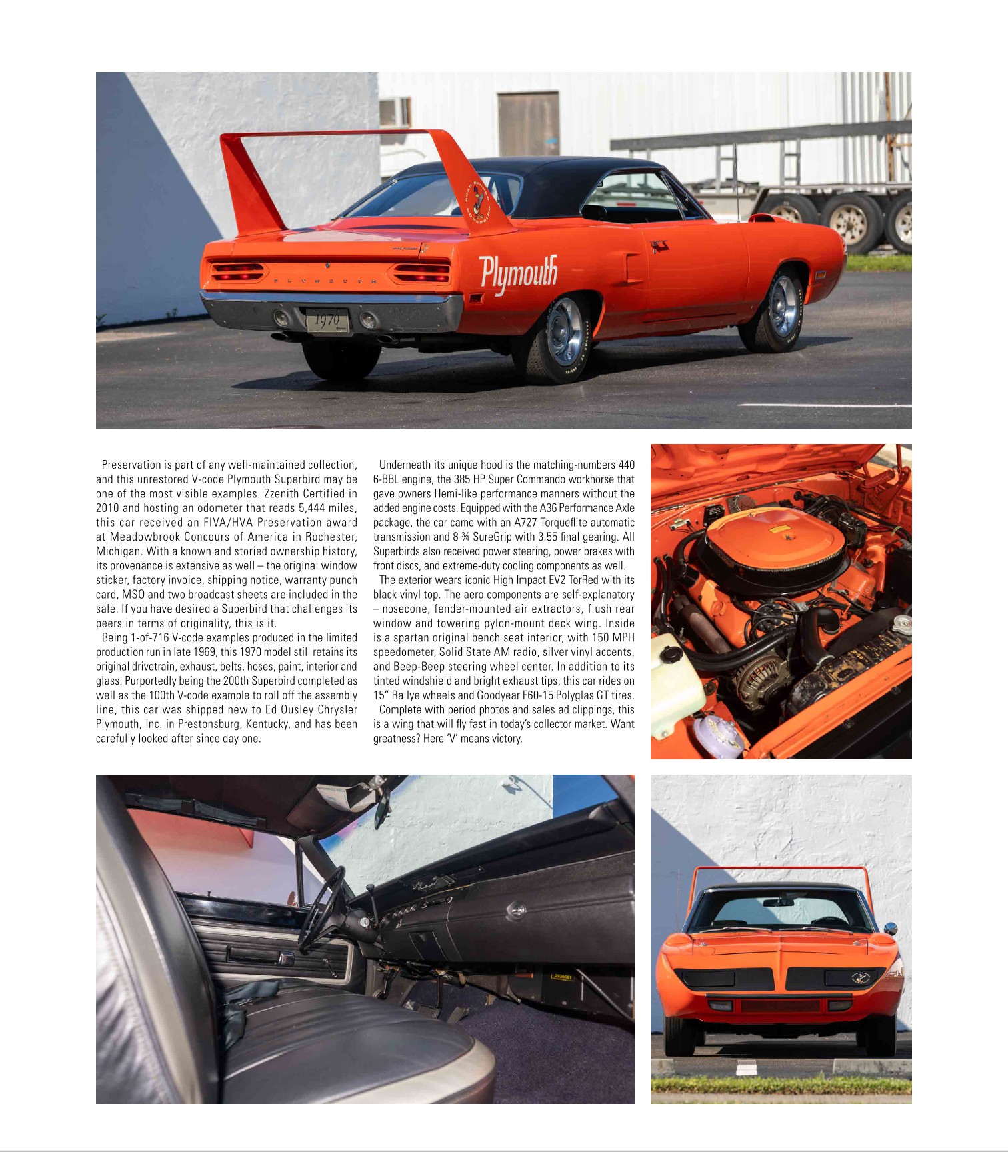 Digital Catalog // Saturday January 13 // Mecum Kissimmmee 2024