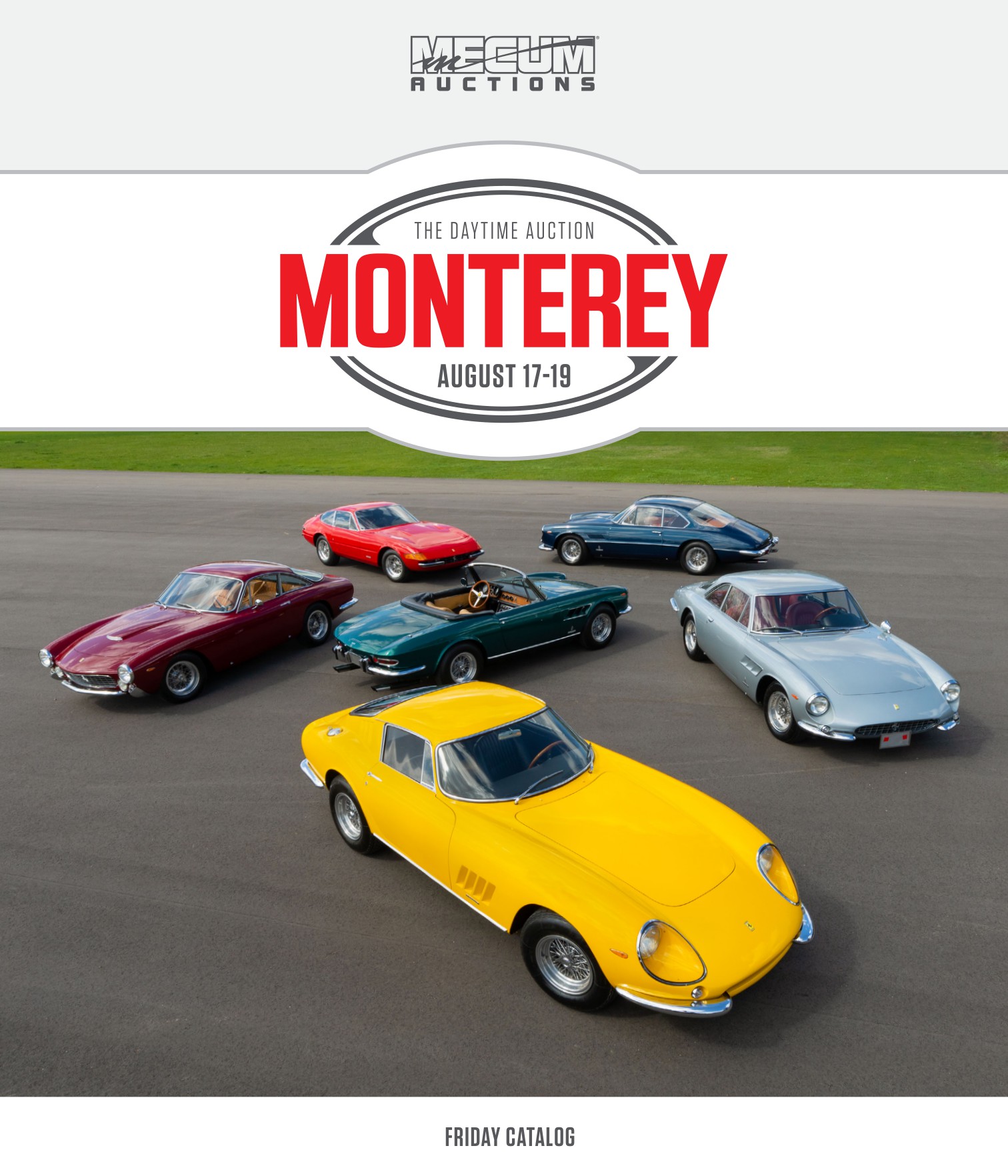 Friday Digital Catalog // Mecum Monterey 2023