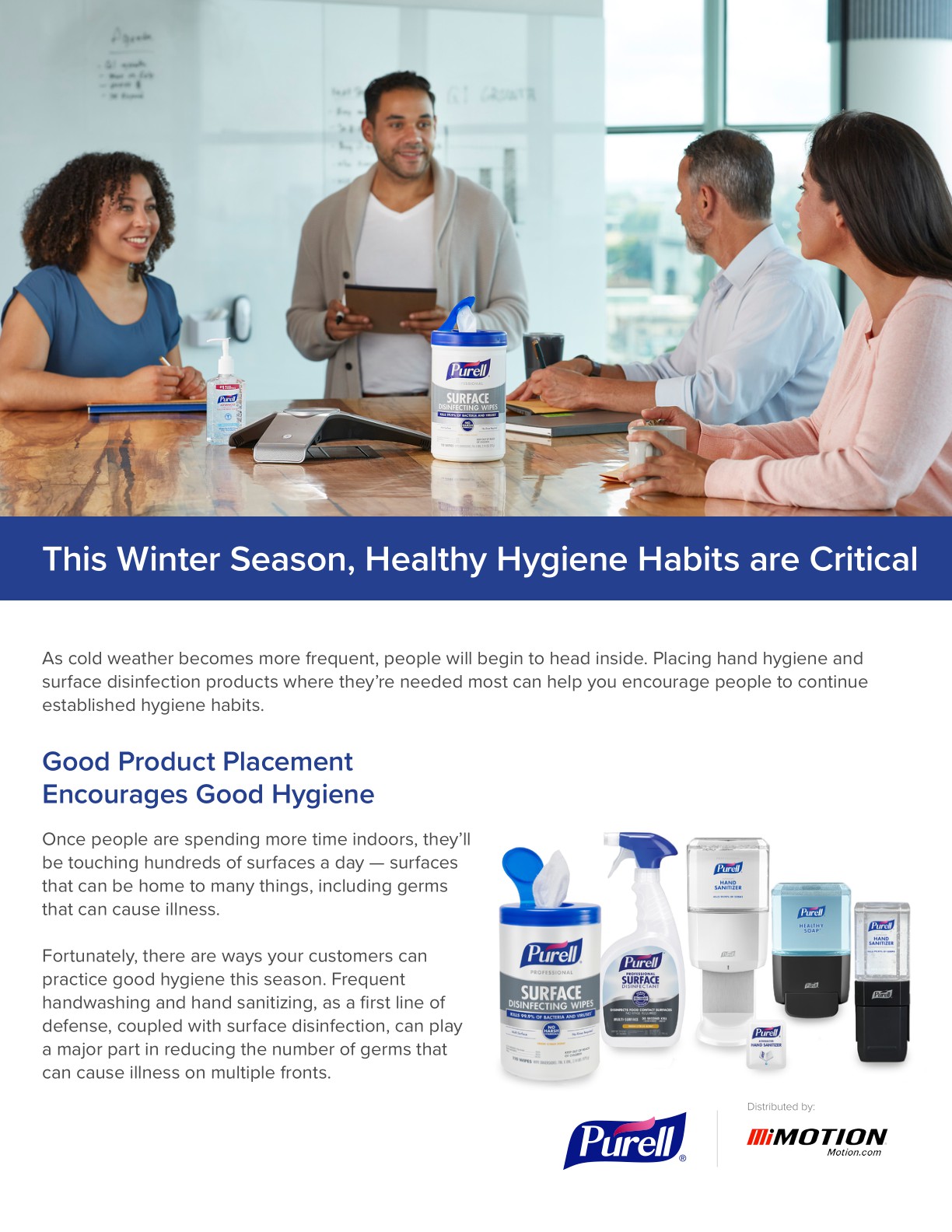Purell This Winter Season, Healthy Hygiene Habits are Critical