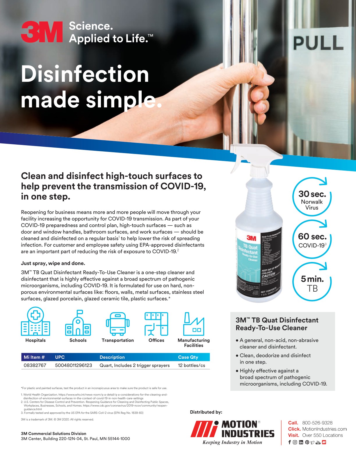 3M TB Quat Disinfectant