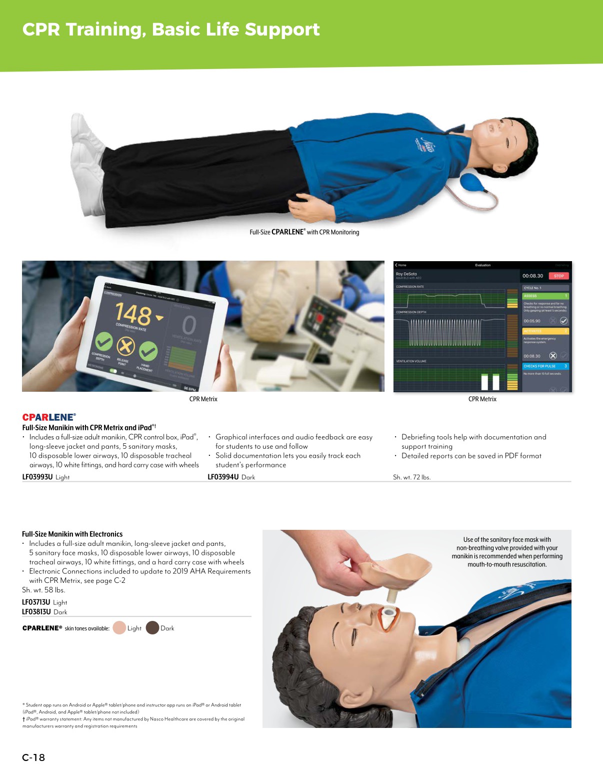 Nasco Healthcare Full Catalog USA