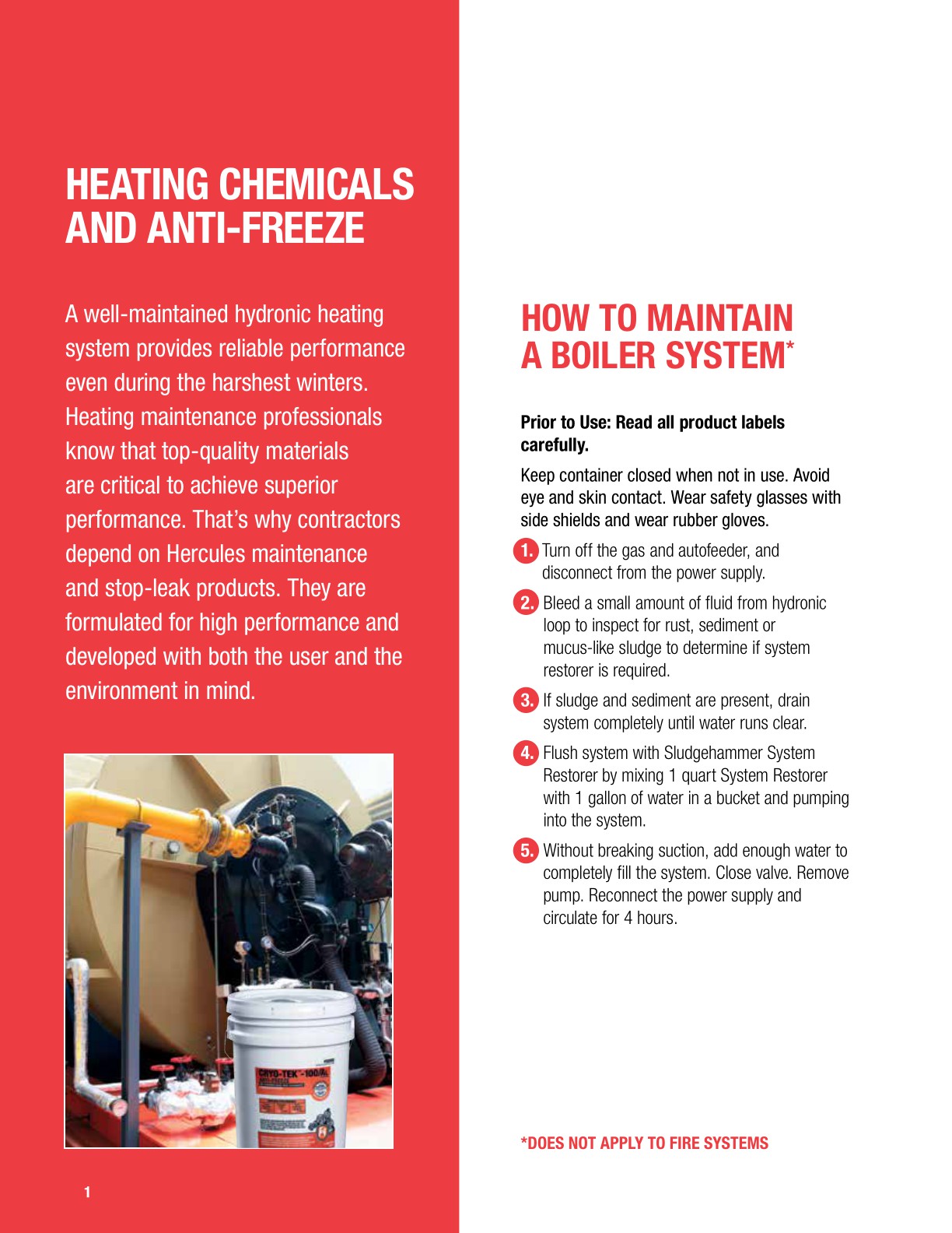 Hercules Heating Chemicals