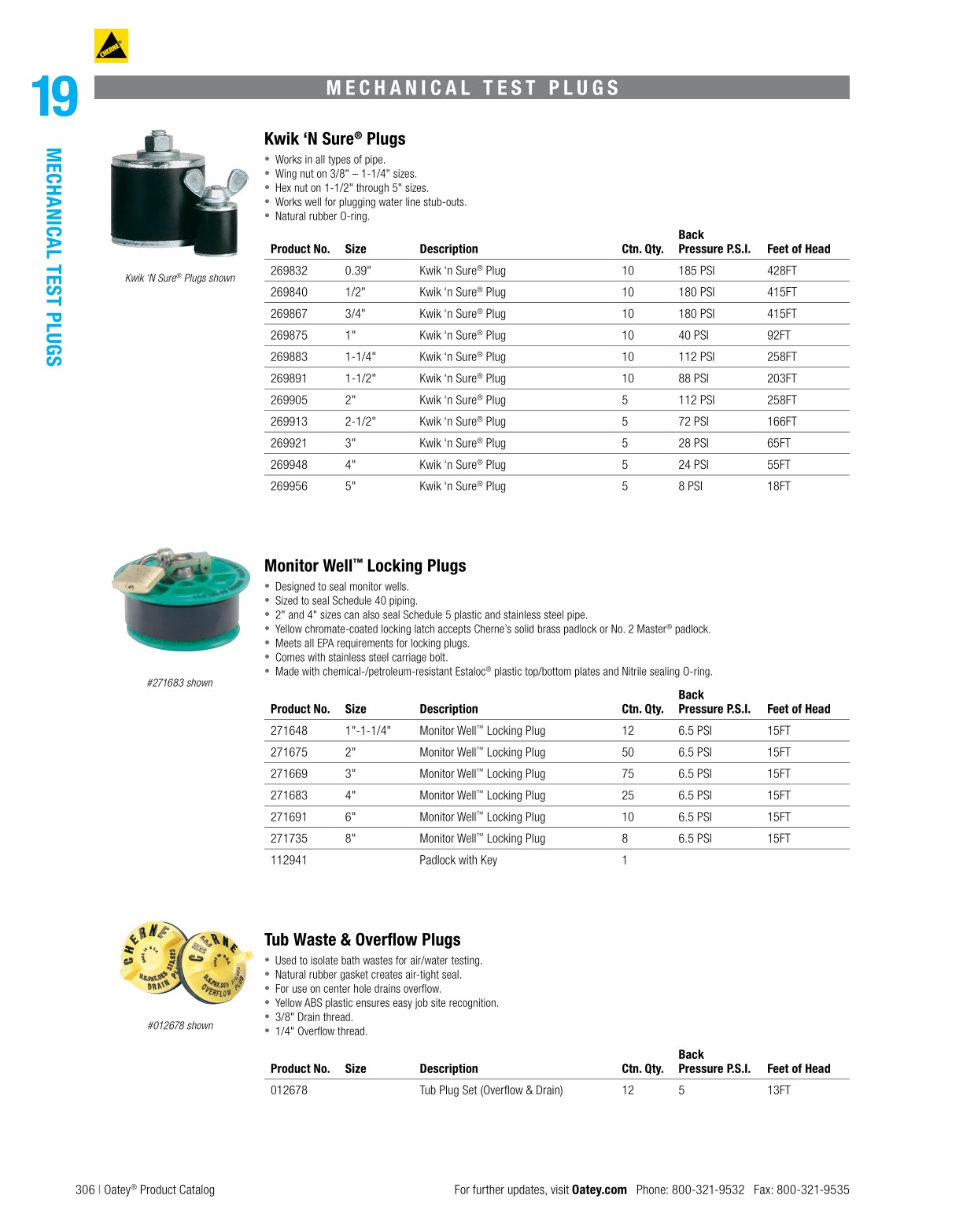 Oatey Product Catalog
