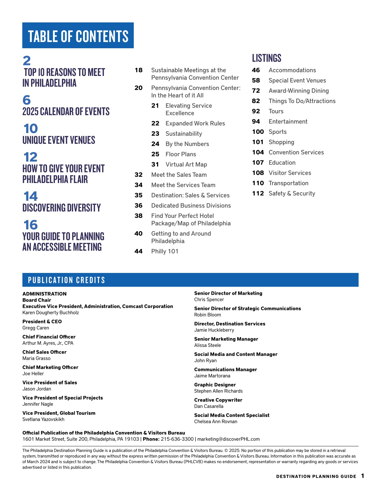 2025 Destination Planning Guide