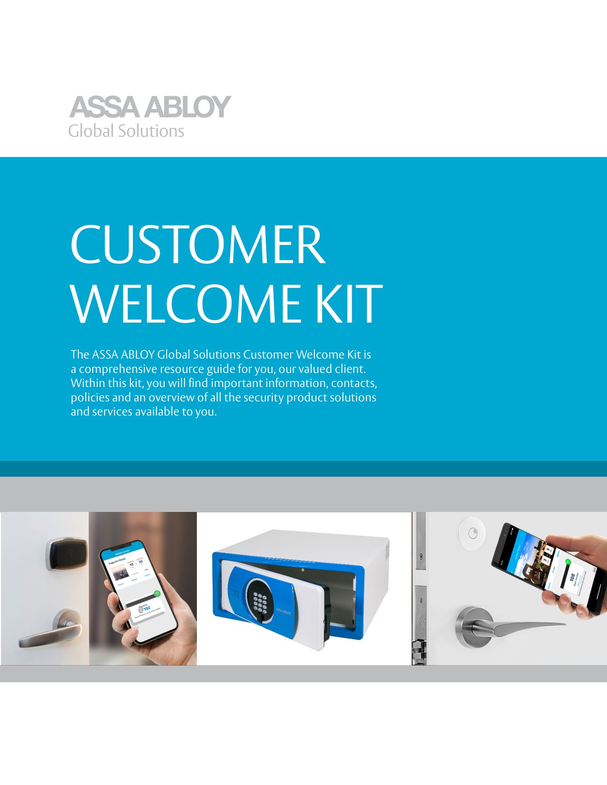 ASSA ABLOY Global Solutions Welcome Kit