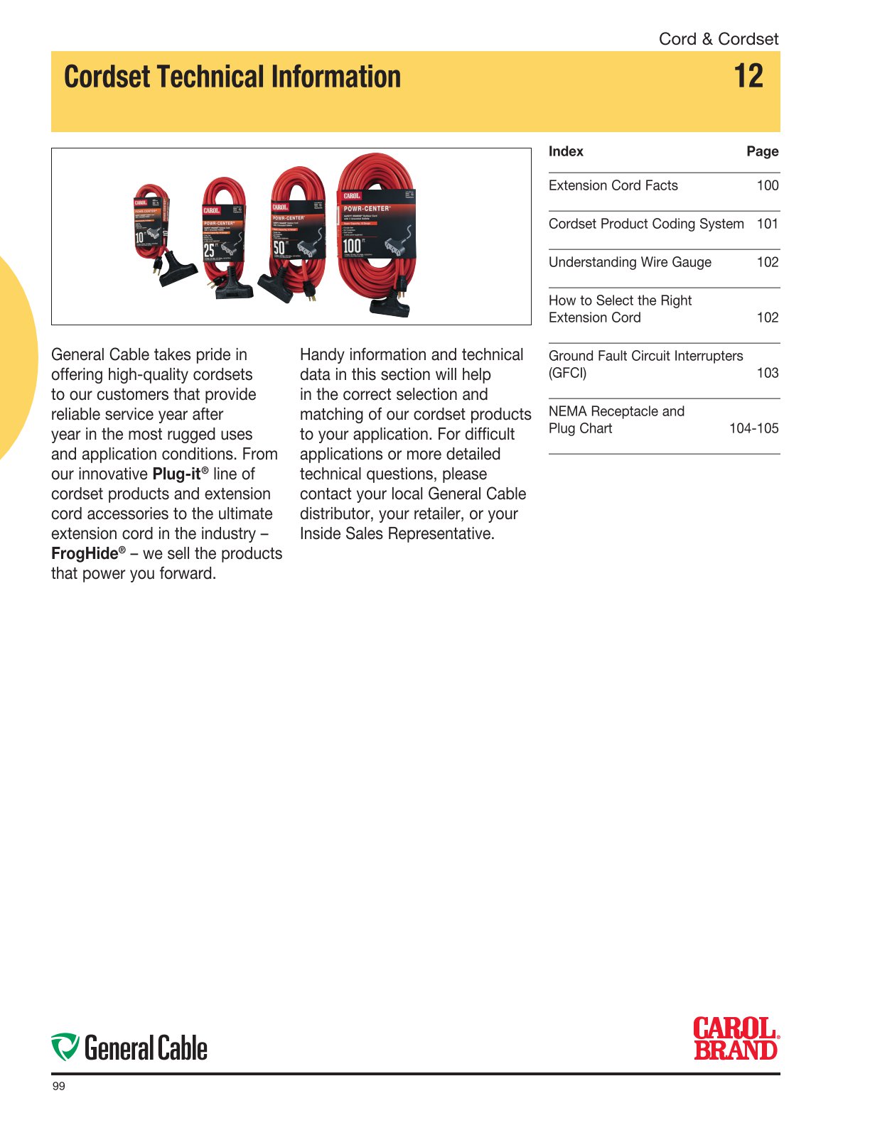 Cord & Cordset Products