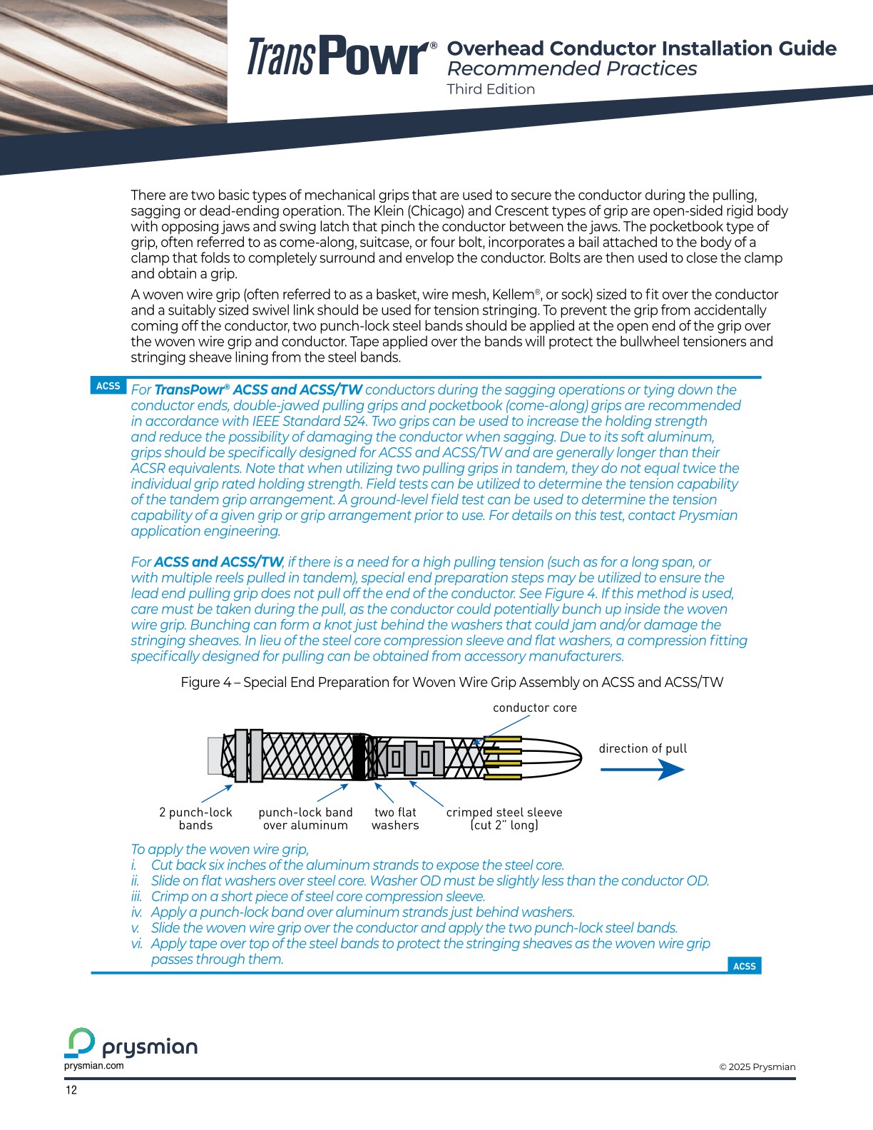 Overhead Conductor Installation Guide