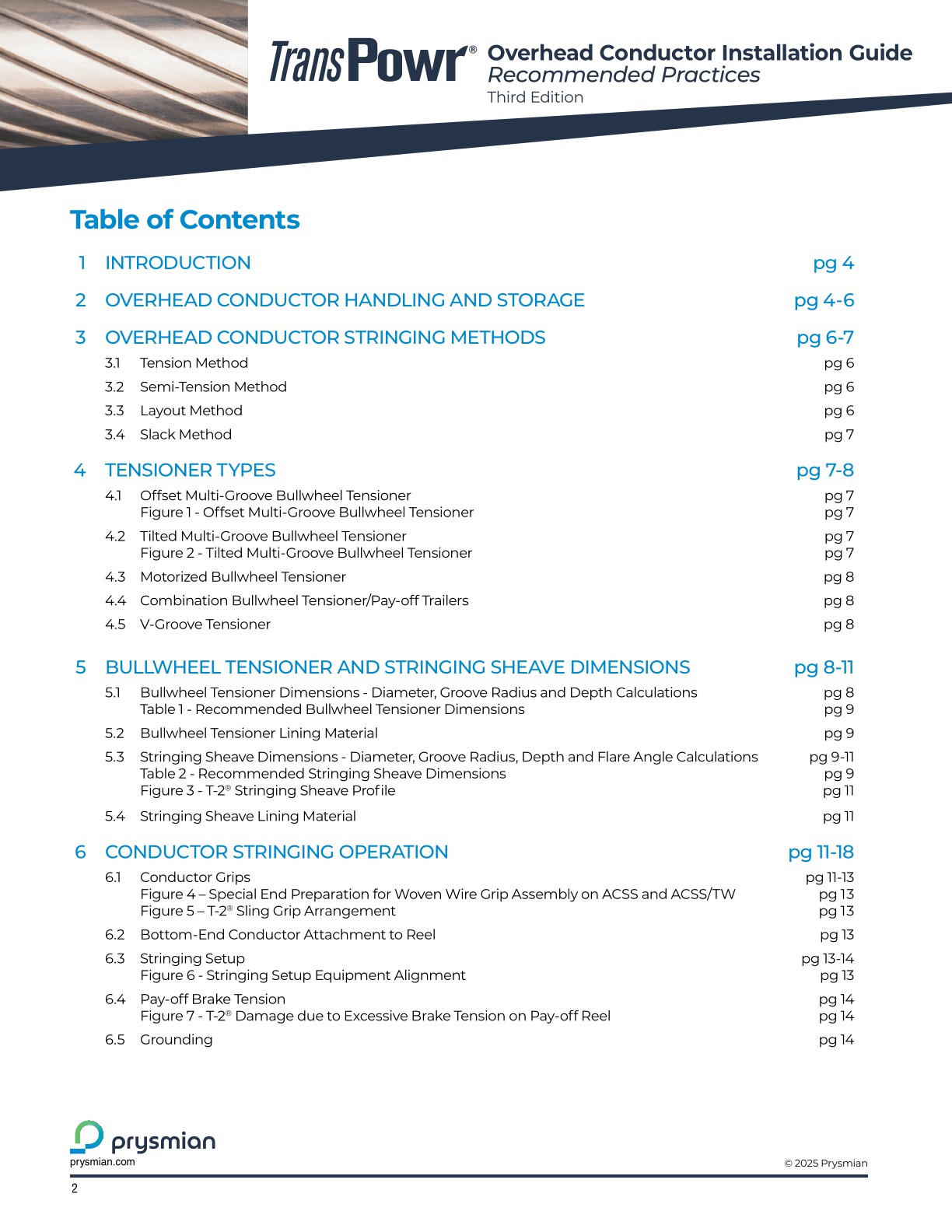 Overhead Conductor Installation Guide
