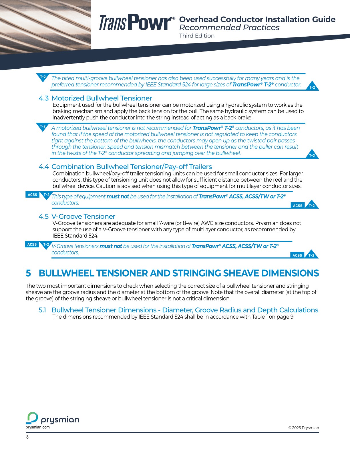 Overhead Conductor Installation Guide