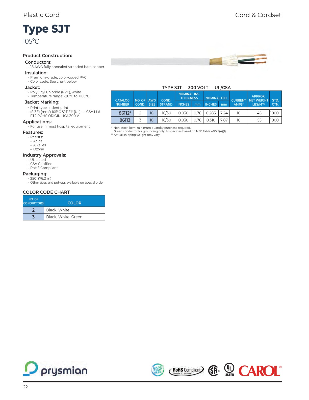 Cord & Cordset Products