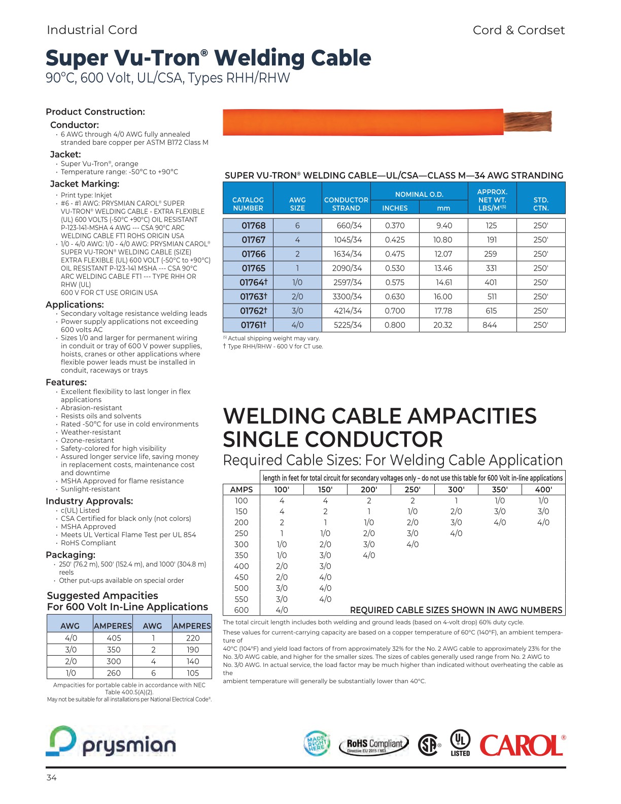 Cord & Cordset Products