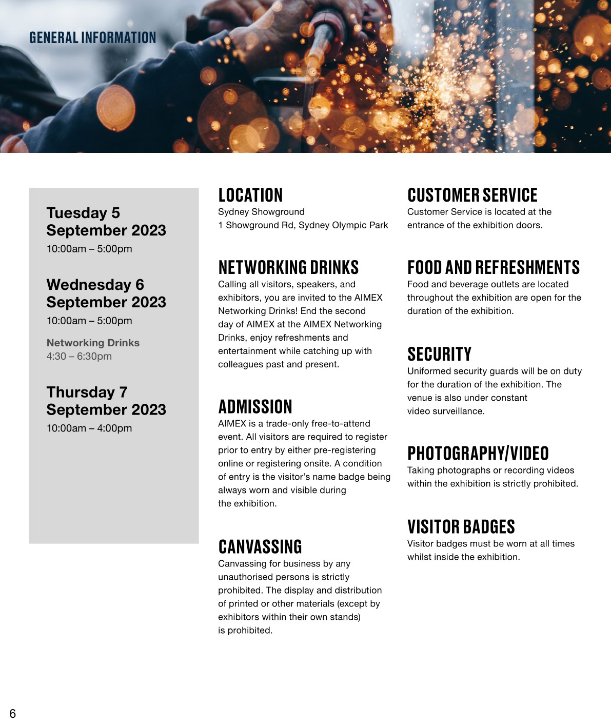 AIMEX 2023 Event Guide