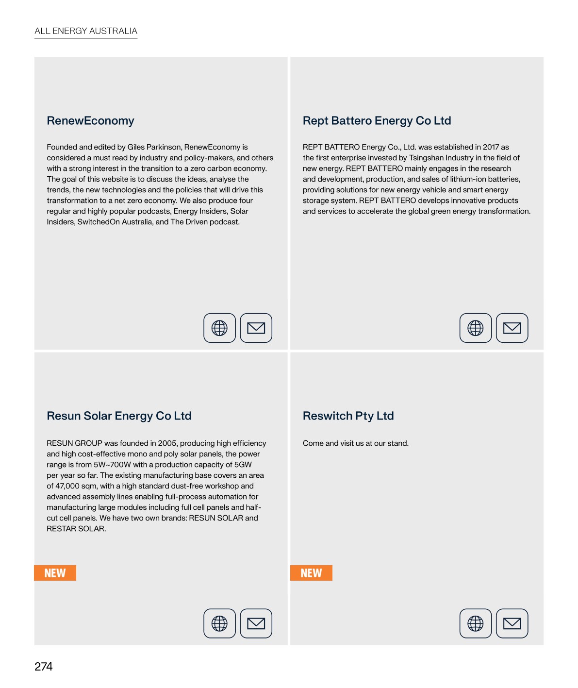 All Energy Australia 2024 Digital Trade Guide