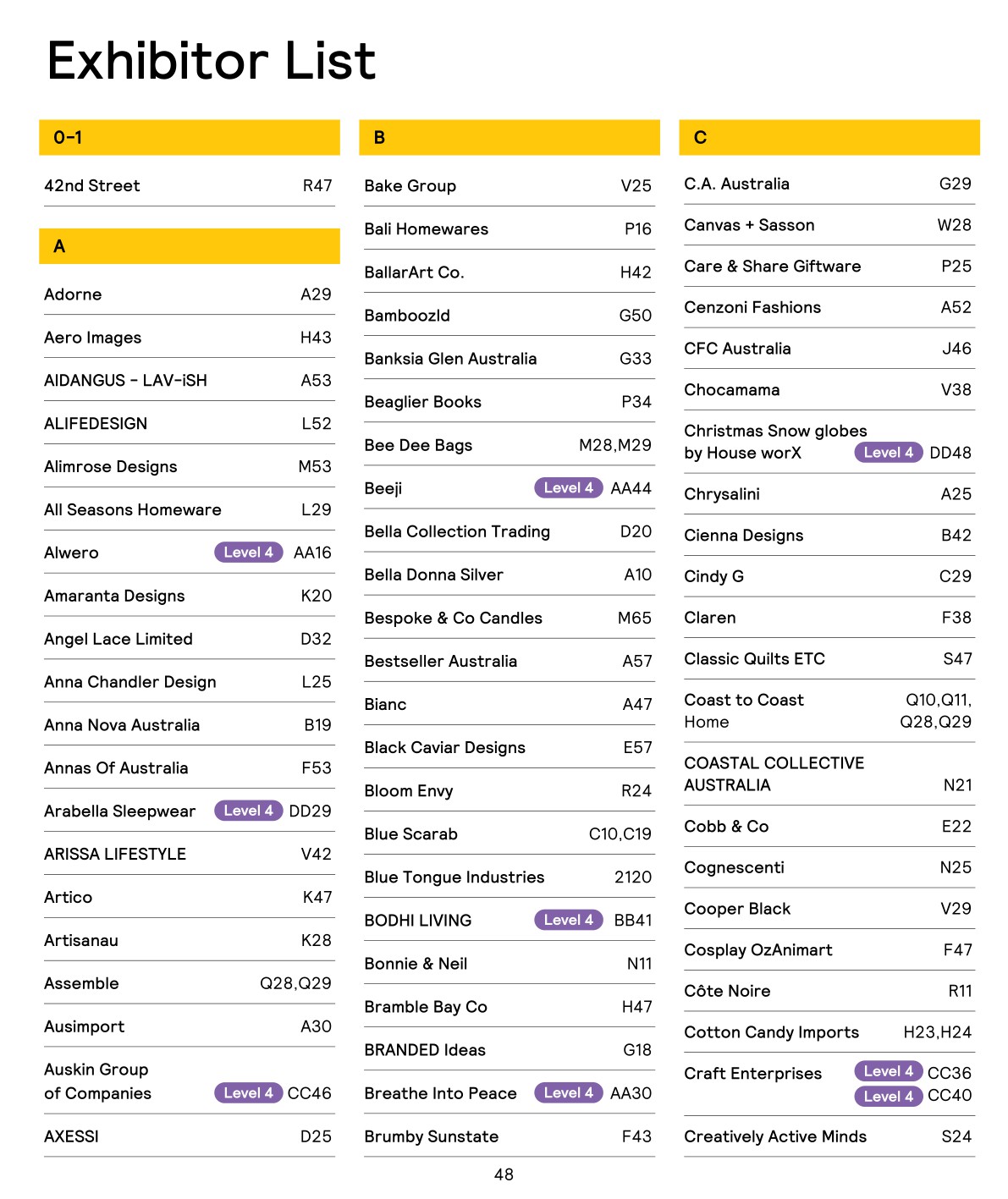 Reed Gift Fairs Sydney Big Book 2025