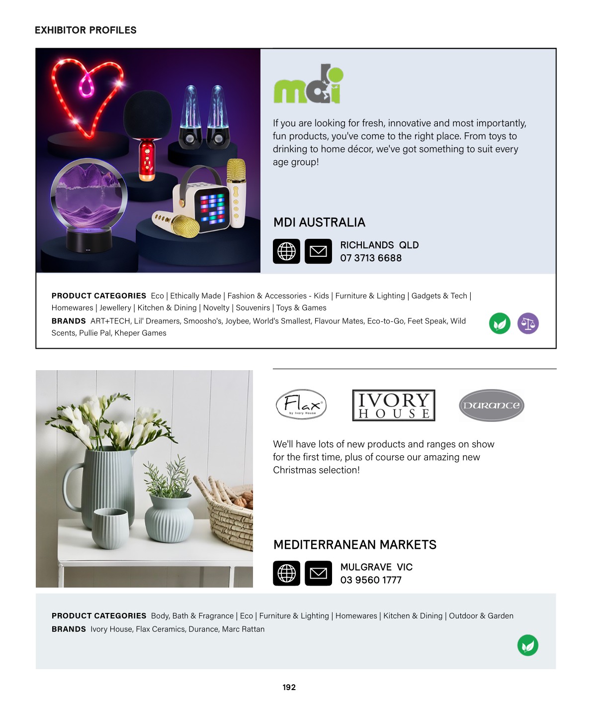 Reed Gift Fairs Melbourne Big Book 2024