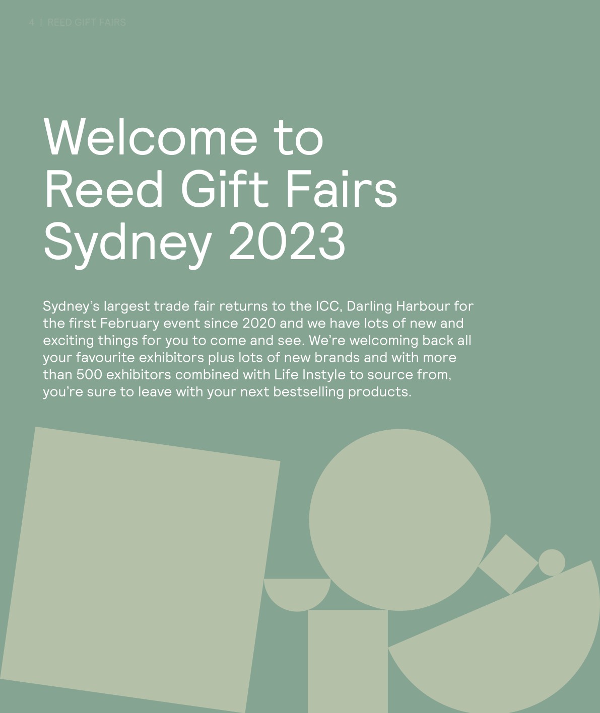 Reed Gift Fairs Sydney Big Book 2023