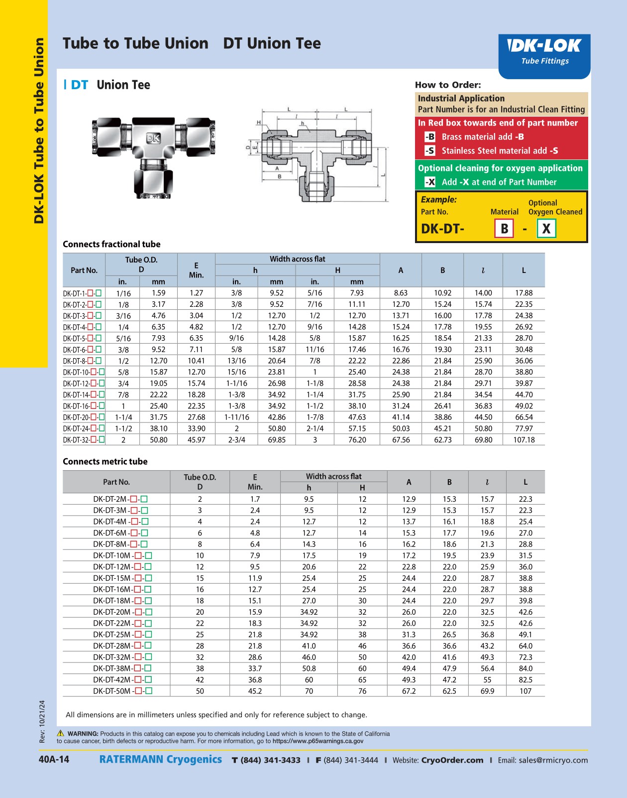 2018 Ratermann Cryogenics