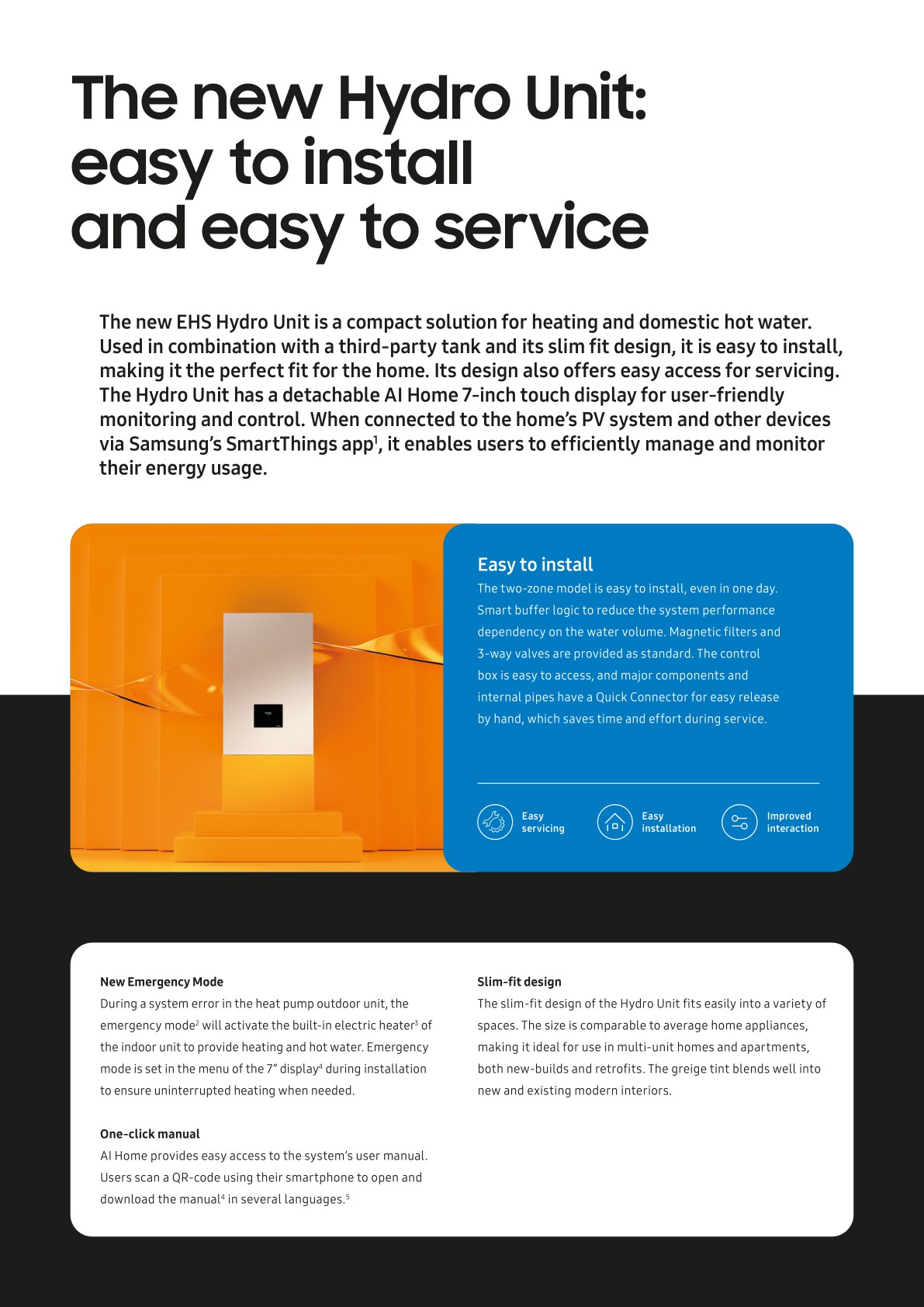 Hydro Unit leaflet