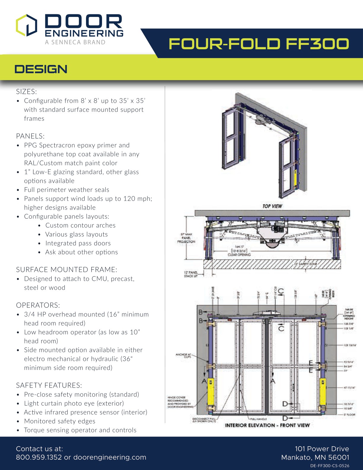 Door Engineering FF300 Doors