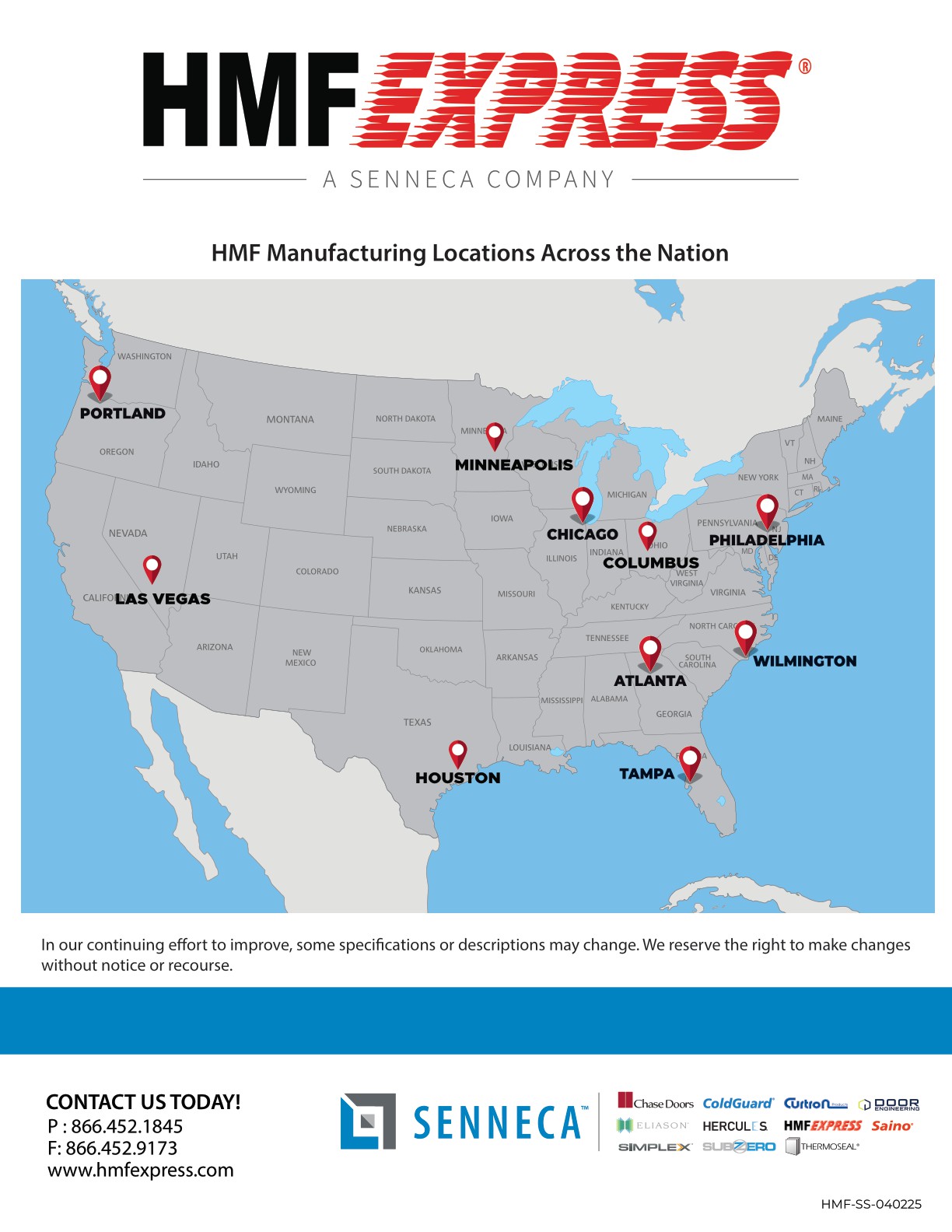 HMF Express Products and Services