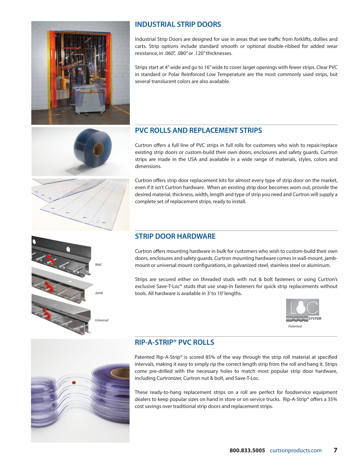 Curtron Product Guide / Managing Foodservice Environments