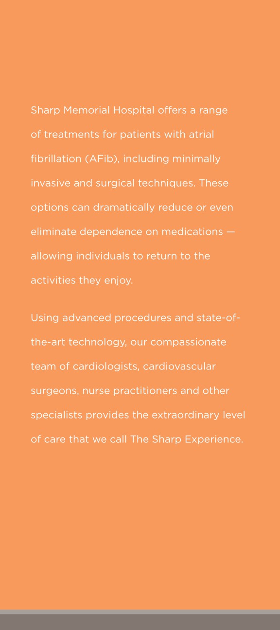 Sharp Memorial Hospital Atrial Fibrillation