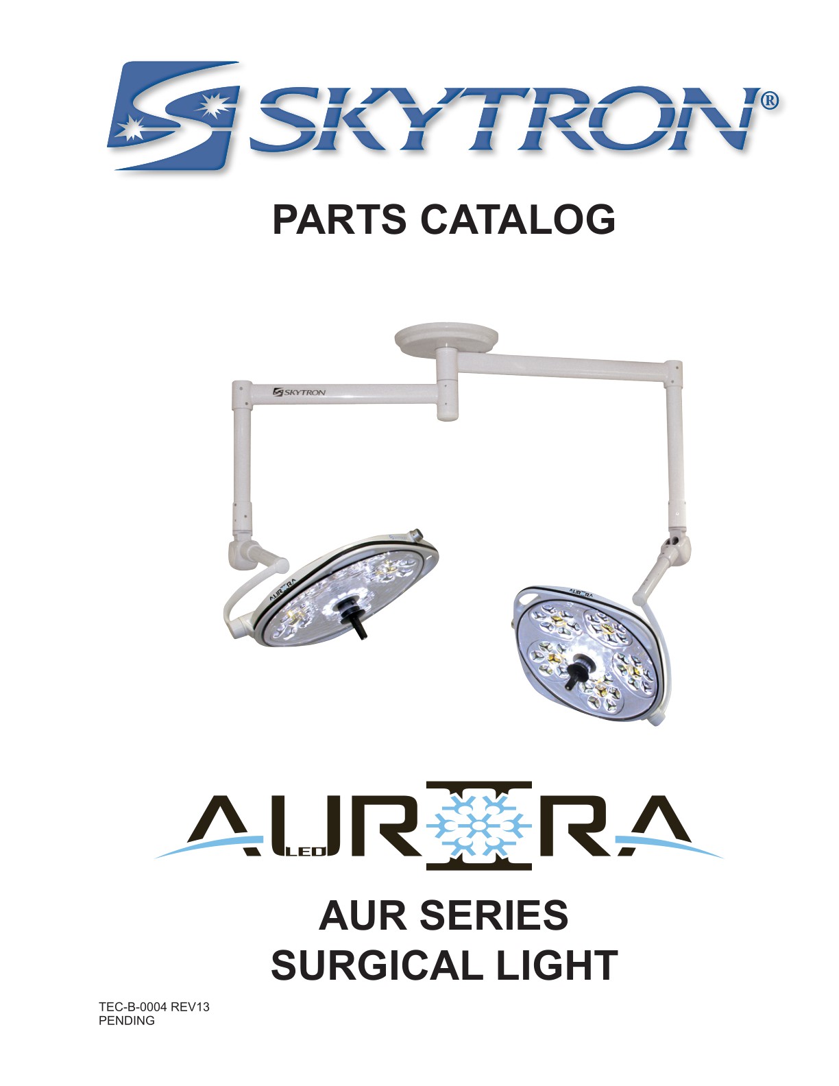Skytron Aurora Surgical Lights | Shelly Lighting
