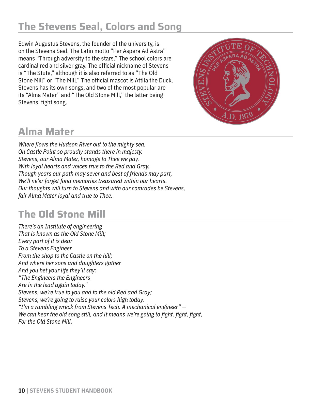 Student Handbook