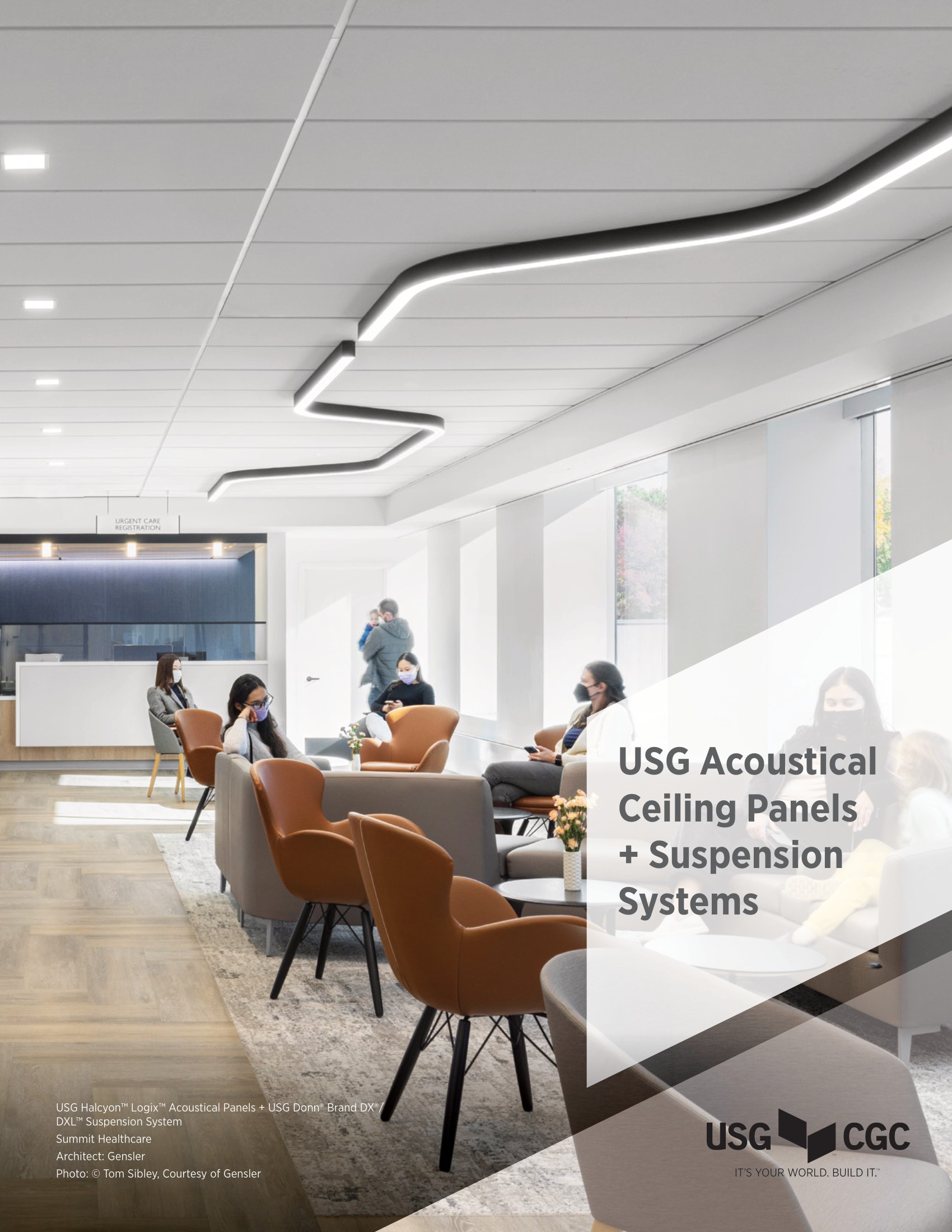 acoustical ceiling panels + suspension systems look book