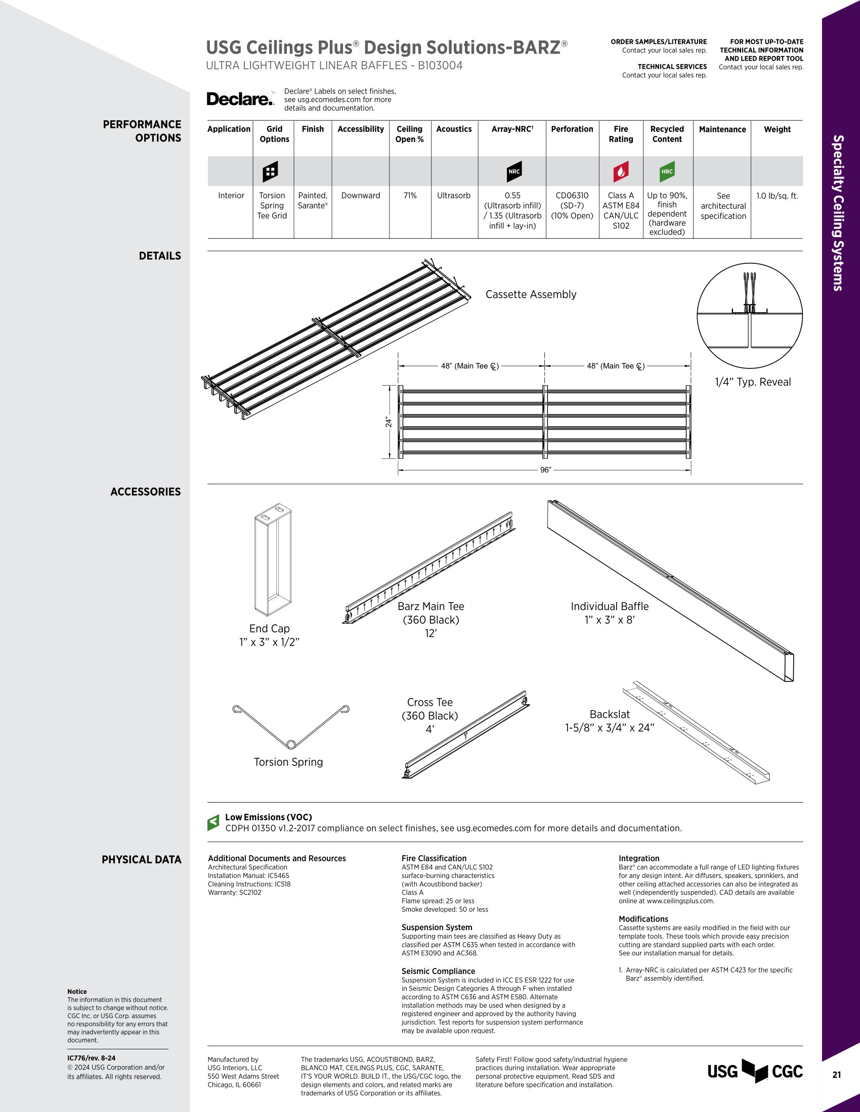 ceilings systems catalog sc2000