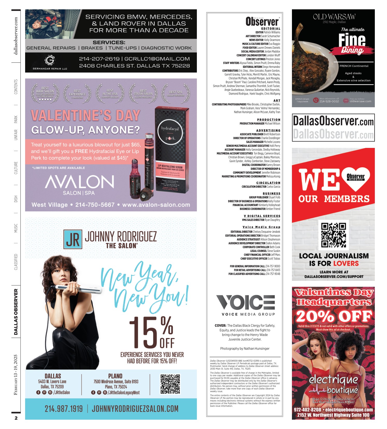 Dallas Observer flipbook 02-13-25