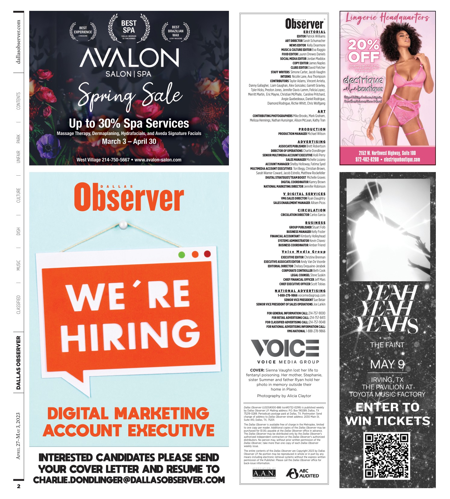 Dallas Observer flipbook 04-27-23