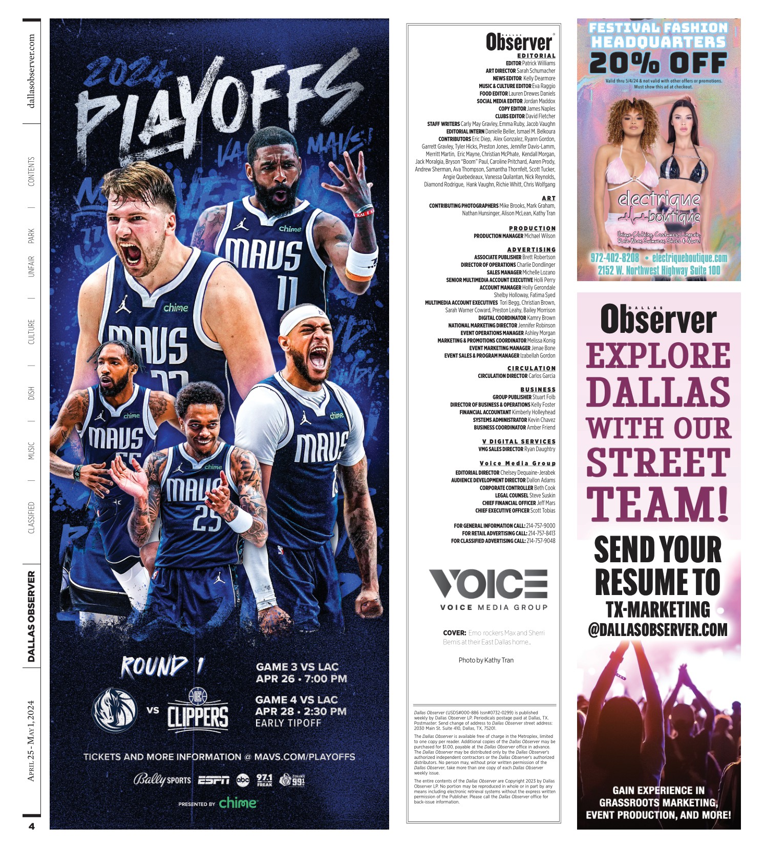Dallas Observer flipbook 04-25-24