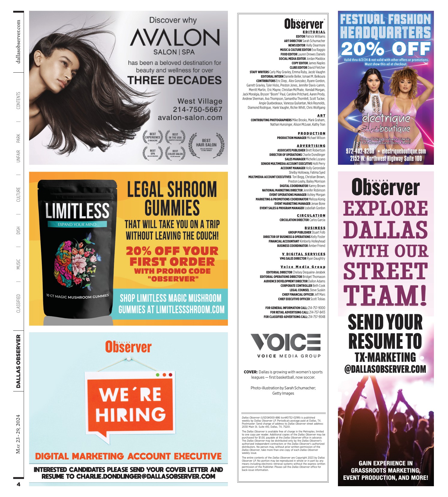 Dallas Observer flipbook 05-23-24