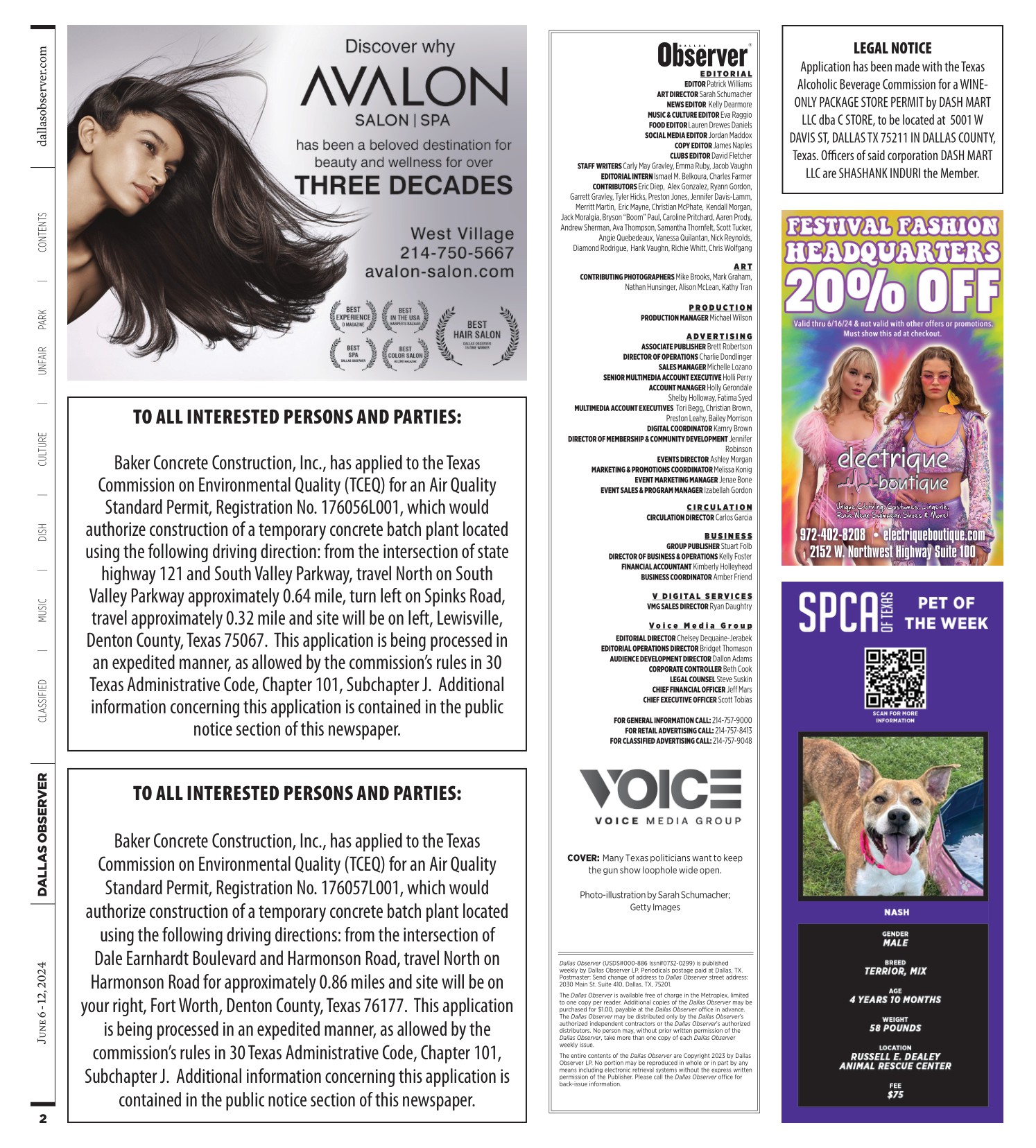 Dallas Observer flipbook 06-06-24