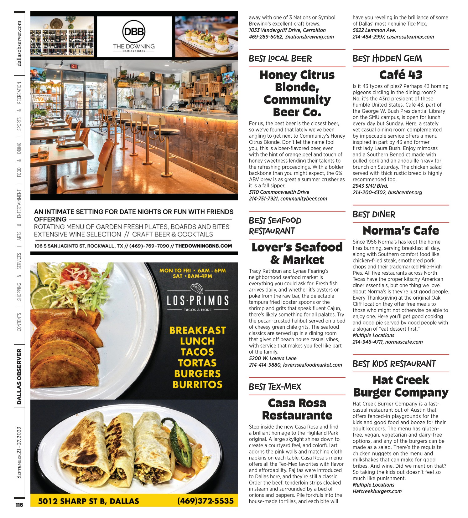 Best of Dallas 2023 flipbook